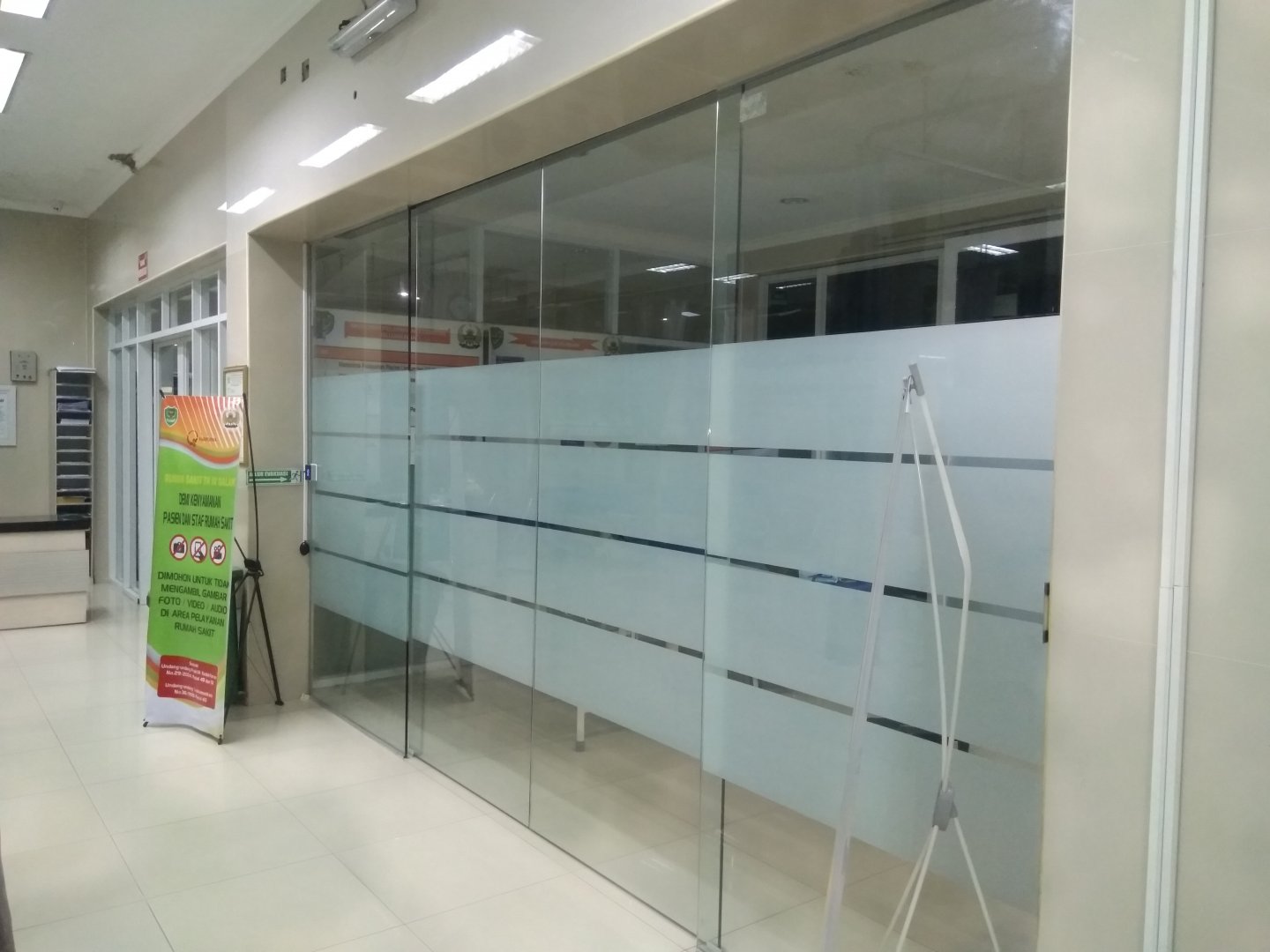 Pintu otomatis di IGD RS Salak Bogor | News | Delta Solusi